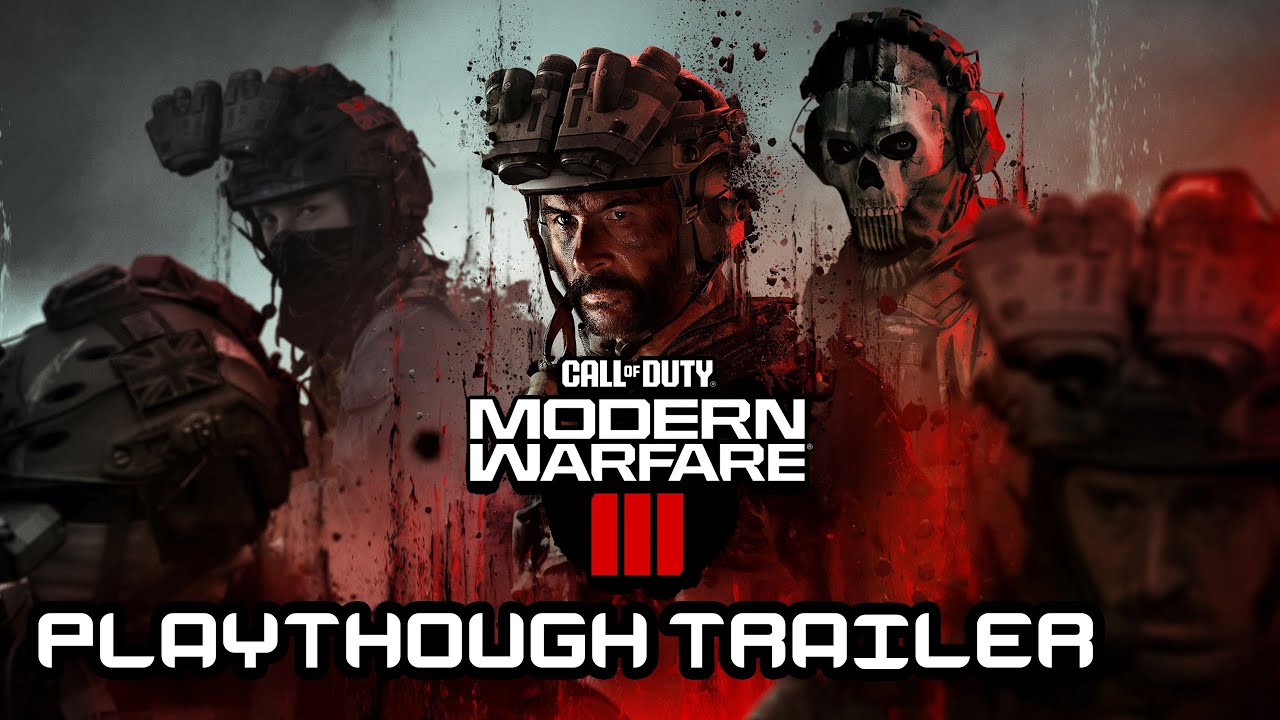Call of Duty Modern Warfare III Playthrough Trailer (COD 2023 CAMPAIGN ...