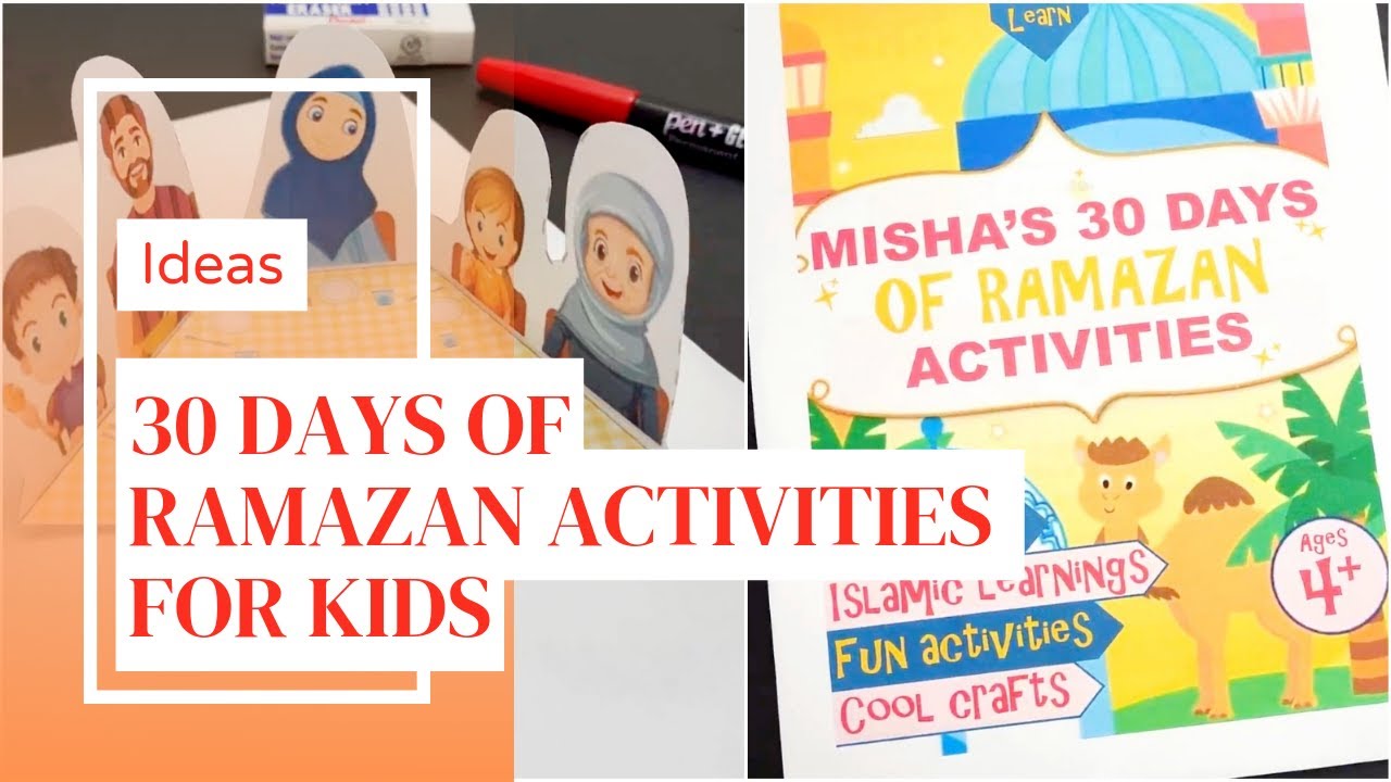 * NEW * RAMADAN PLANNER AND ACTIVITY BOOK MAKING FOR MUSLIM KIDS | FUN ...