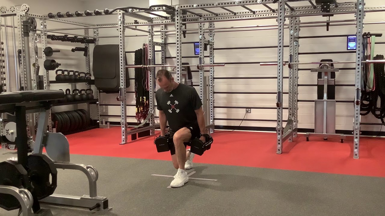 DB Iso Hold Split Squat - YouTube