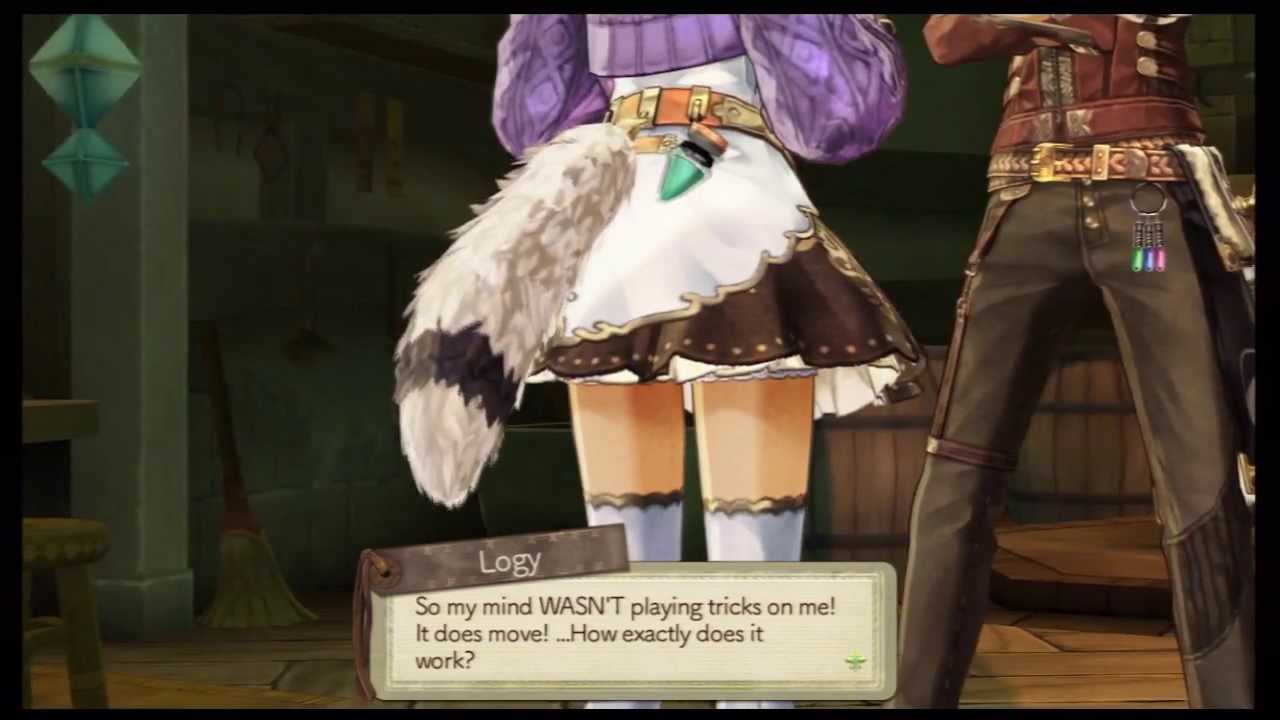 「Atelier Escha & Logy」 Escha 07-Event ~ "Escha's Tail" (JP) - YouTube