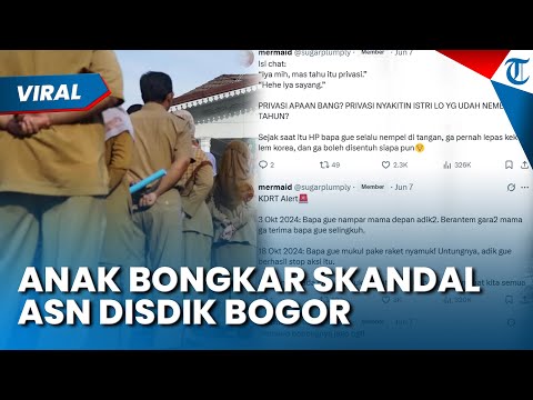 VIRAL ASN DISDIK BOGOR Selingkuh, Tampar Istri saat Chat Mesranya dengan Selingkuhan Ketahuan