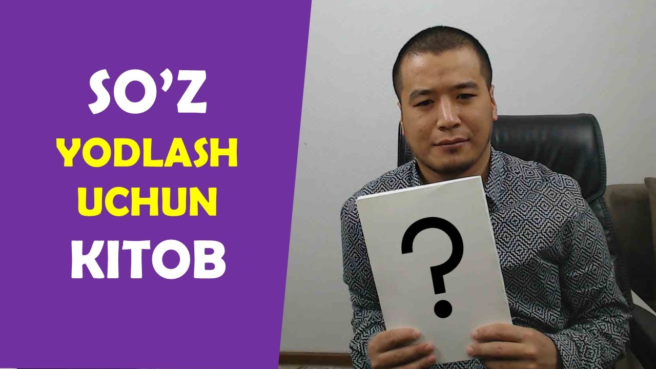 So'z yodlash uchun qaysi kitob? #multilevel #teachermuzaffar - YouTube