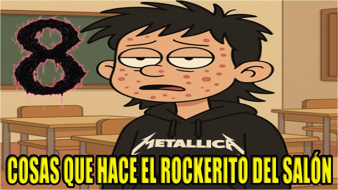 8 COSAS QUE HACE EL ROCKERITO DEL SALÓN - YouTube