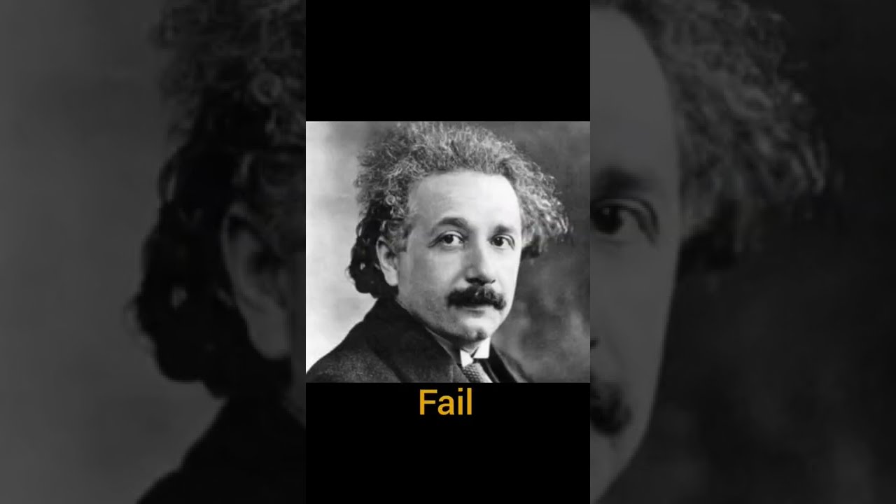 Albert Einstein Fail ho jate the #shorts #alberteinstein #facts - YouTube