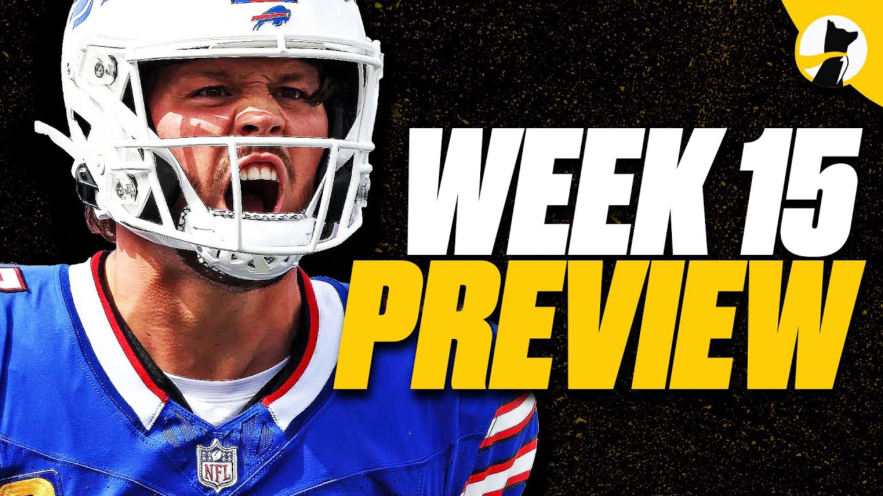 Previewing EVERY NFL Week 15 Game! - YouTube