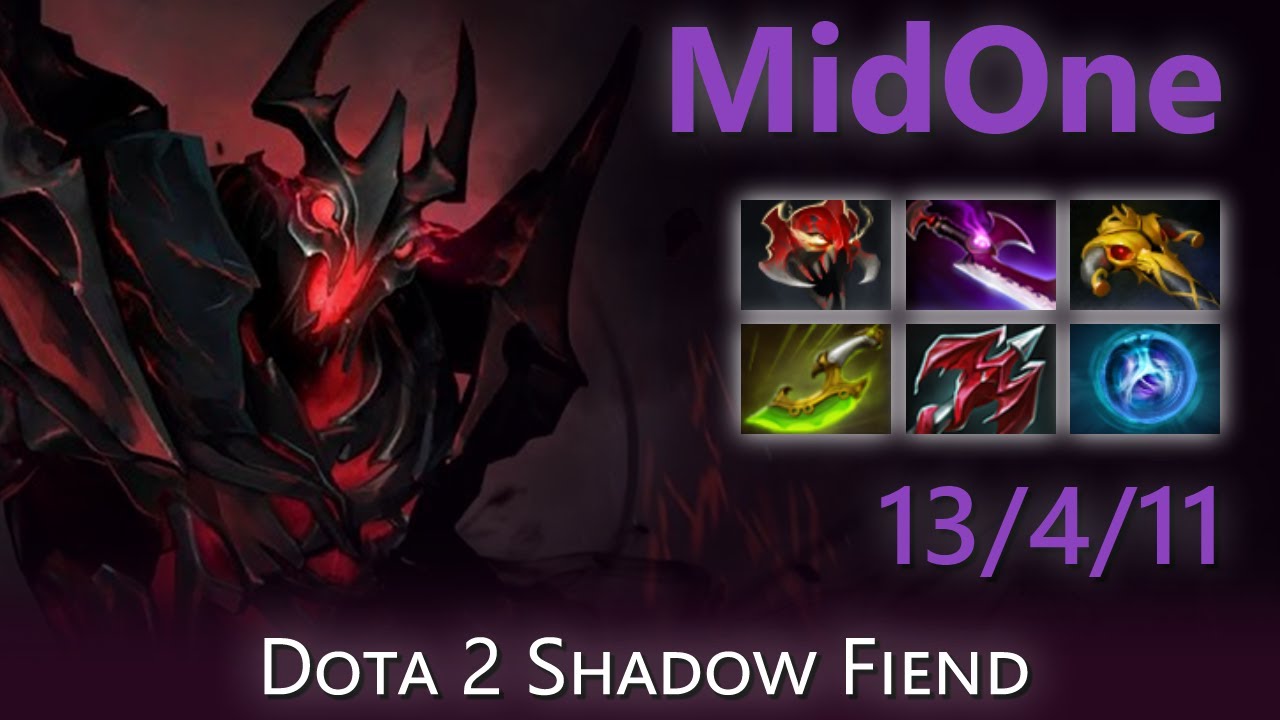 "MidOne" 13/4/11 | Dota 2 Shadow Fiend highlights - YouTube