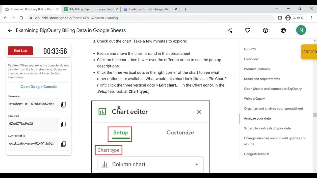 Examining BigQuery Billing Data in Google Sheets. - YouTube
