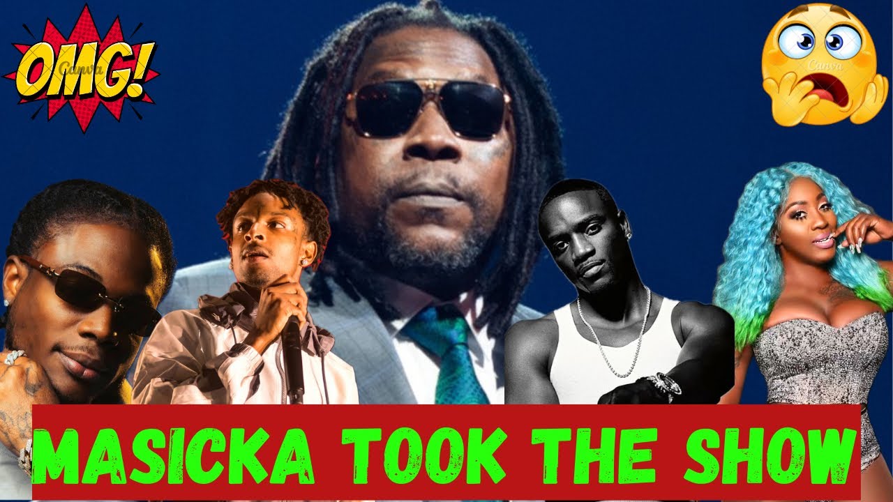 Vybz Kartel Concert | Masicka Took The Night 100% | Buju Banton Gets ...
