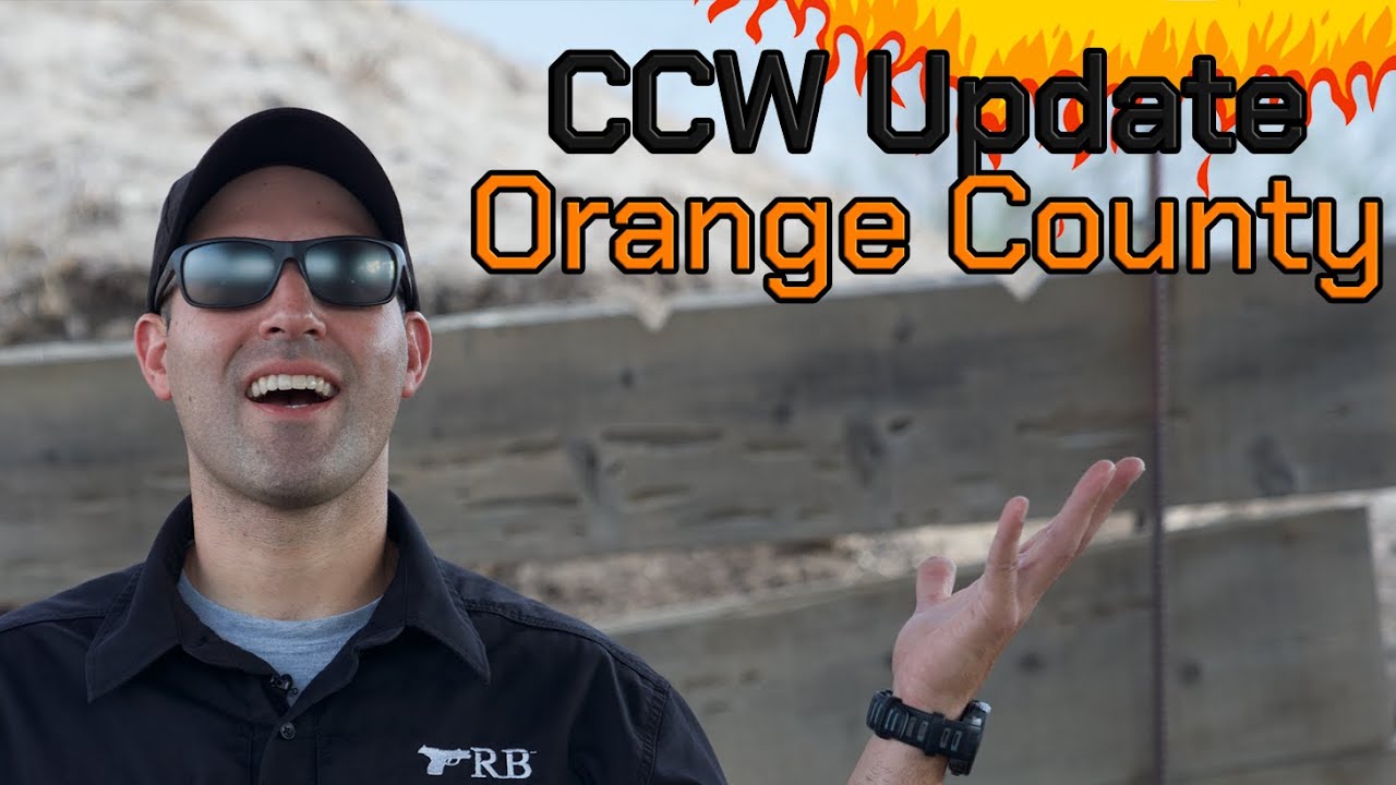 Update to CCW Orange County - YouTube