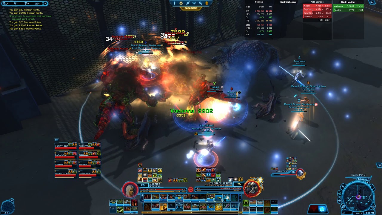 SWTOR Dxun - Breach CI-004 According to Plan - MM (NiM) 6.1.2 (AOE DPS ...
