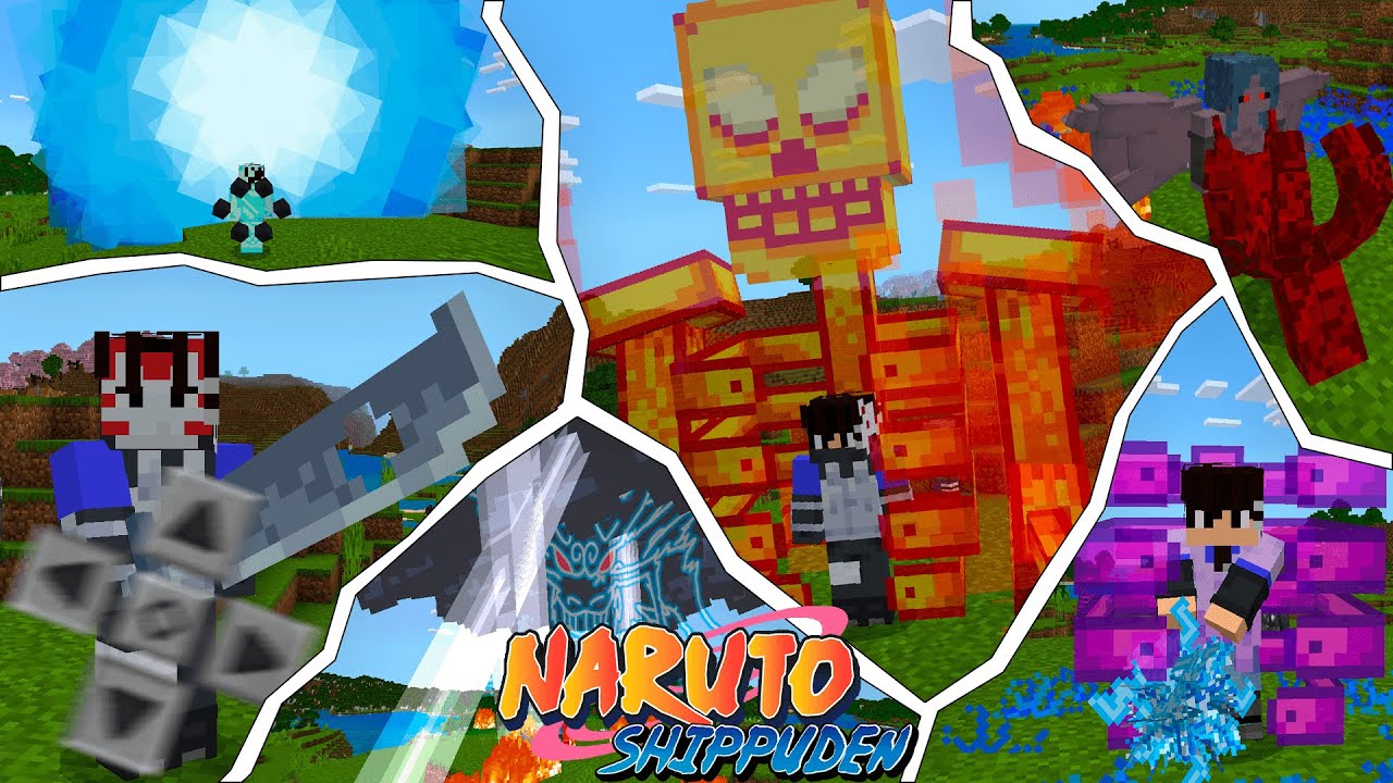 ESSA ADDON DE NARUTO VAI SER A MELHOR ADDON PARA MINECRAFT PE!! - YouTube