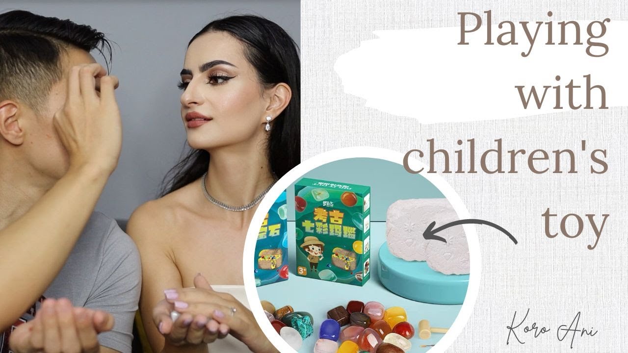 Treasure hunt blind box | Couple plays with Children's diy toy | Koro ...