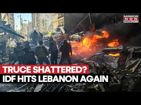 Israel-Hezbollah War: Massive Explosions and Fires In Lebanon After IDF Breaks Peace Framework