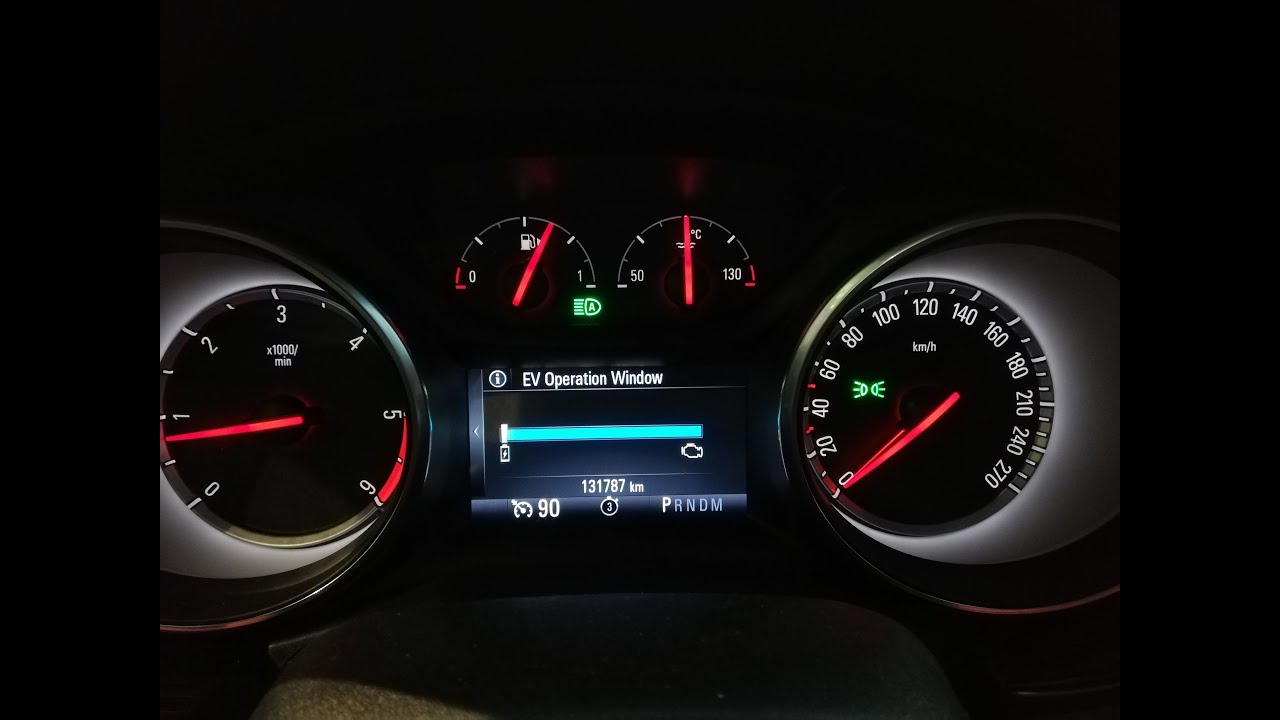 Opel Astra K hidden menu - YouTube