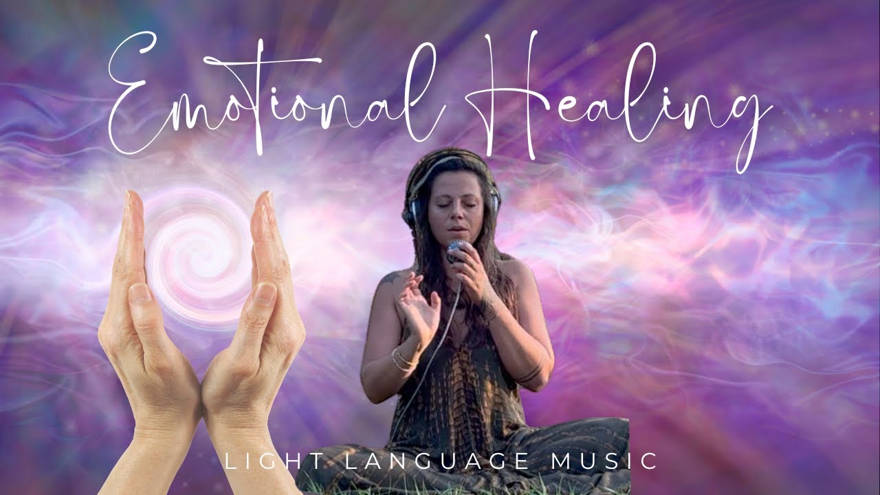 1 Hour Sacred Healing Music | Emotional Healing with Light Language ...