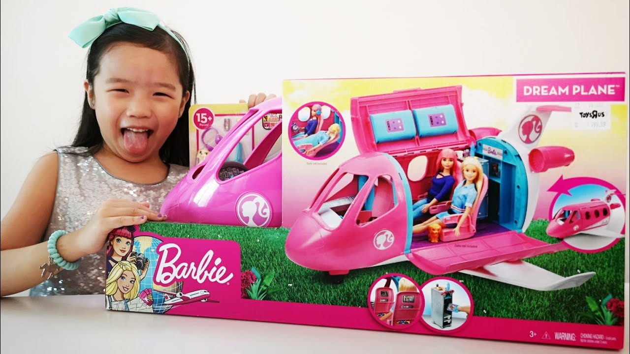 Barbie DREAM PLANE PlaySet 2019 - Barbie DreamHouse Adventures - Mattel ...