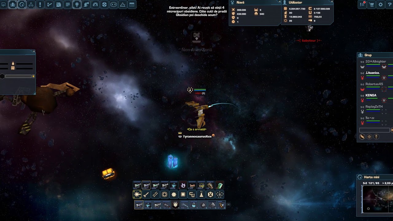 DarkOrbit | Opening 4x Obsidian Box - YouTube