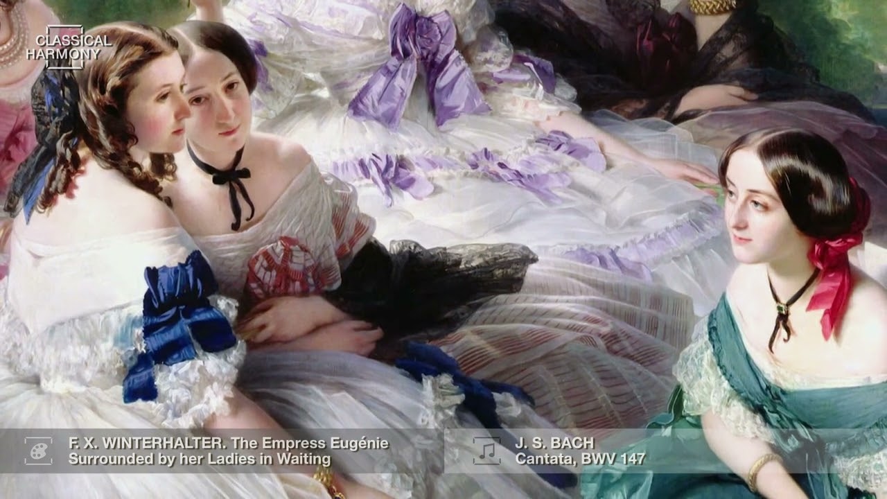 33 | Franz Xaver Winterhalter: The Empress Eugenie Surrounded by her ...