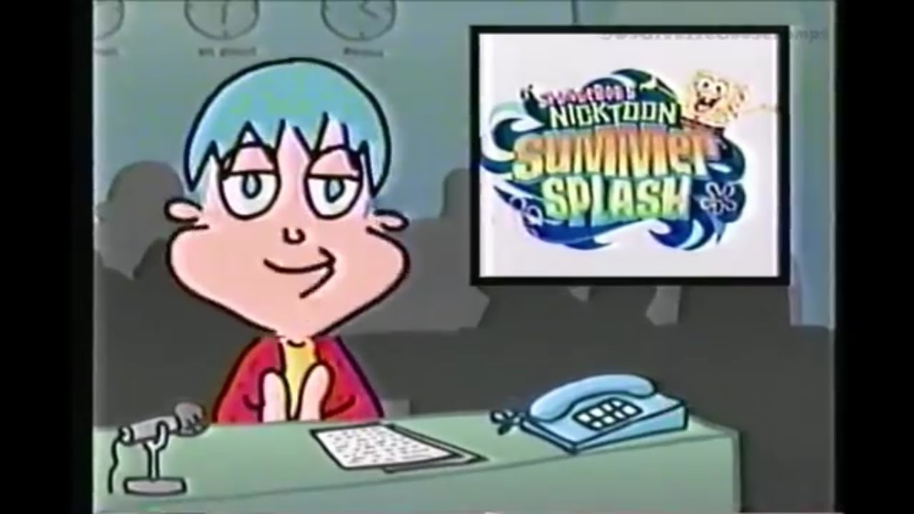 Nicktoons World News (SpongeBob Nicktoons Summer Splash - 2001) - YouTube