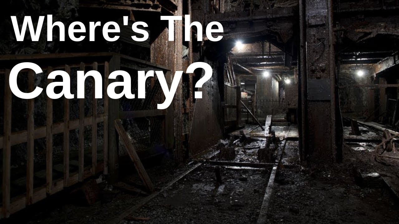 There's a canary in the coal mine... - YouTube