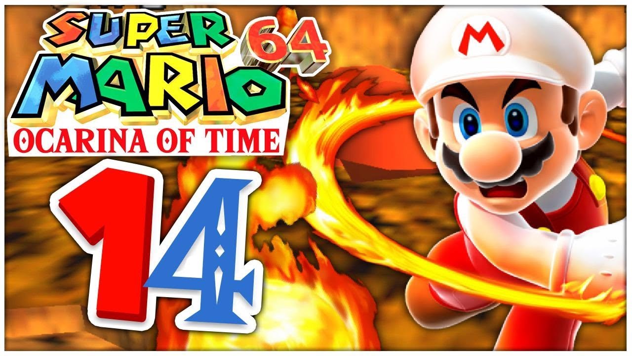 SUPER MARIO 64 OCARINA OF TIME Part 14: FEUER MARIO & Bosskampf gegen ...