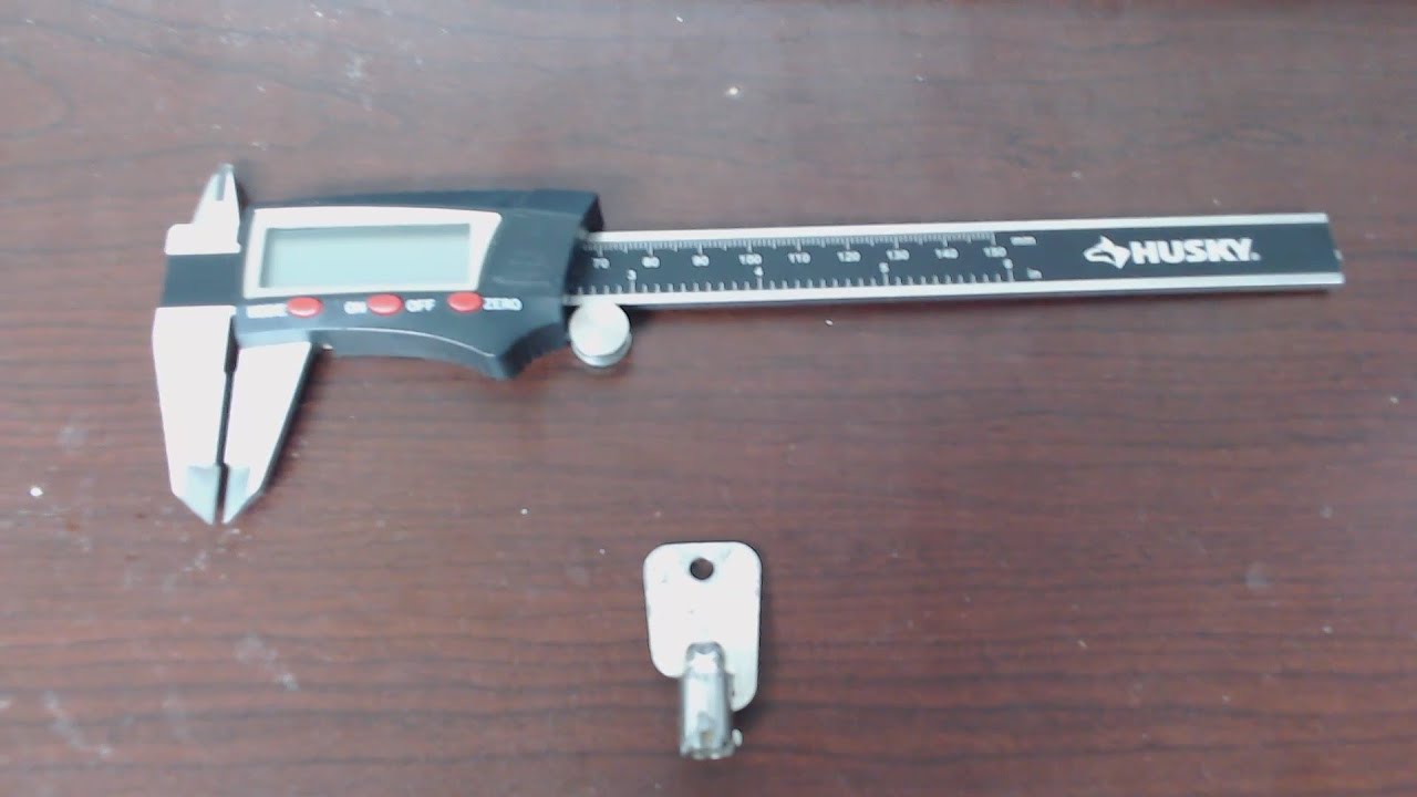 Decoding Tubular key with Micrometer - YouTube