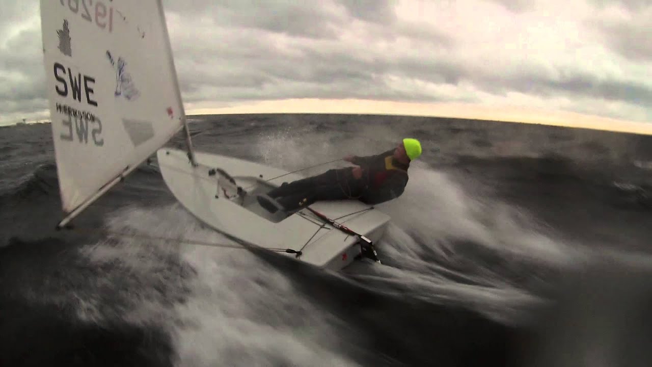 SKYLT - Extreme Laser Winter Sailing - YouTube