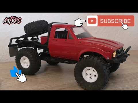 Wpl c14 3d printed parts PL - YouTube