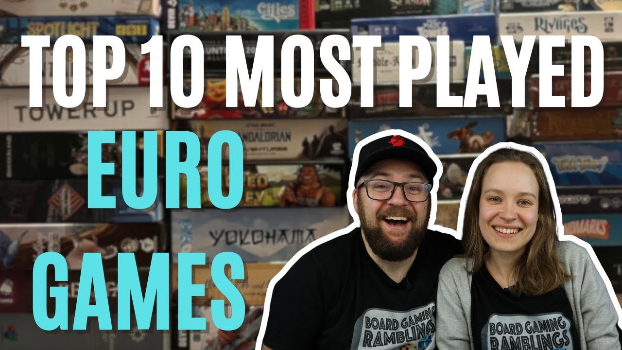 Our top 10 most played Euro Games of all time! - YouTube