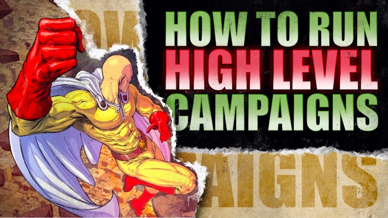 How to Run: High Level Campaigns in D&D - YouTube