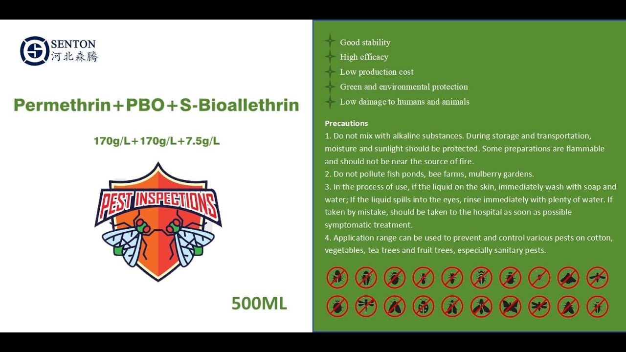 Permethrin+S-Bioallethrin +PBO - YouTube