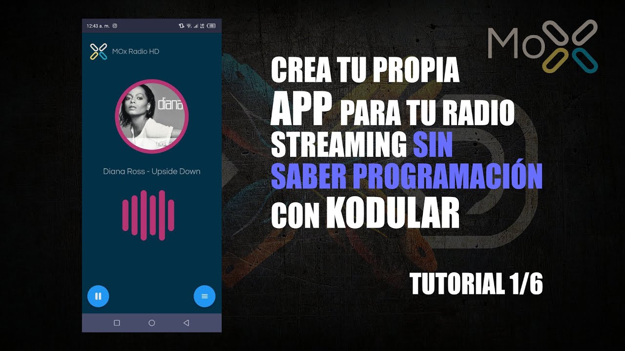1/6 Crea tu propia App de radio Streaming sin saber programar | Tutorial paso a paso KODULAR ...