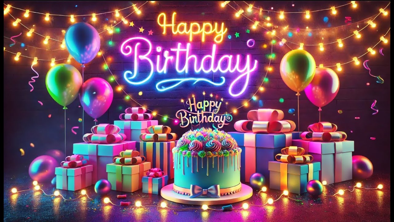 Happy Birthday video | Happy Birthday Song and Best wishes - YouTube