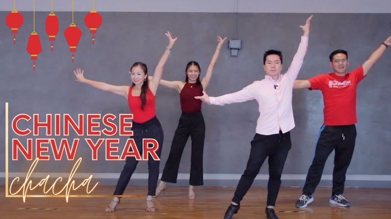 Fun Chinese New Year Cha Cha Dance with TDA - YouTube