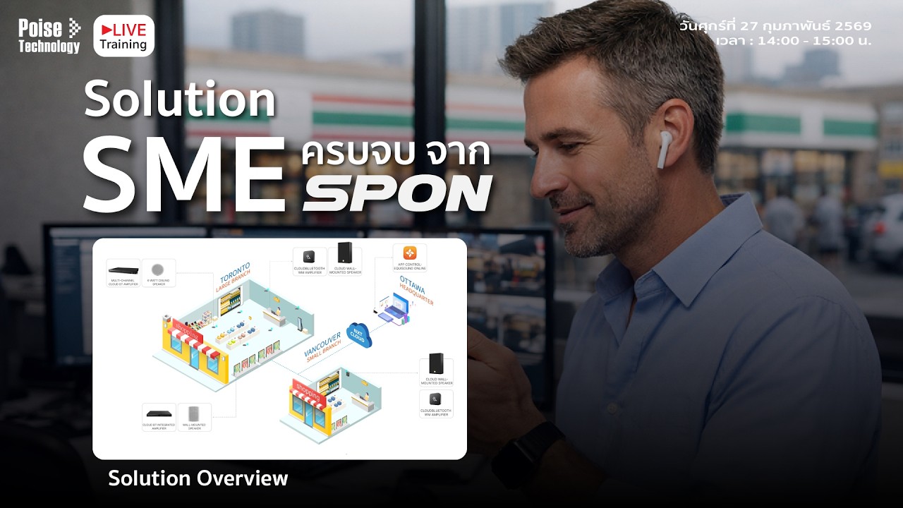 Solution สำหรับ SME ที่ครบจบ จาก SPON - YouTube