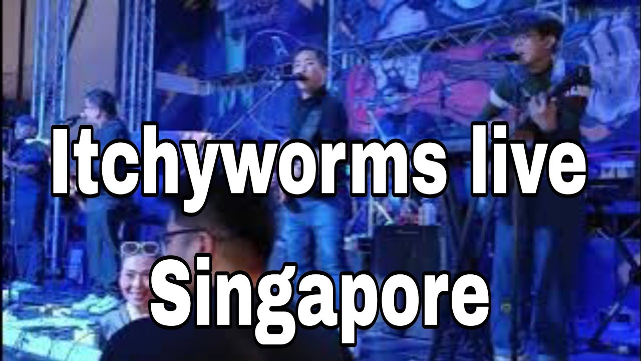 Itchyworms live in Singapore 2023 - YouTube