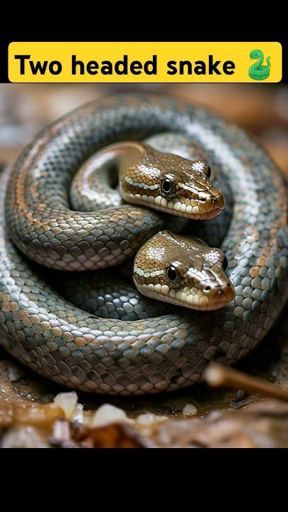 Are there two headed snakes in our world? - YouTube