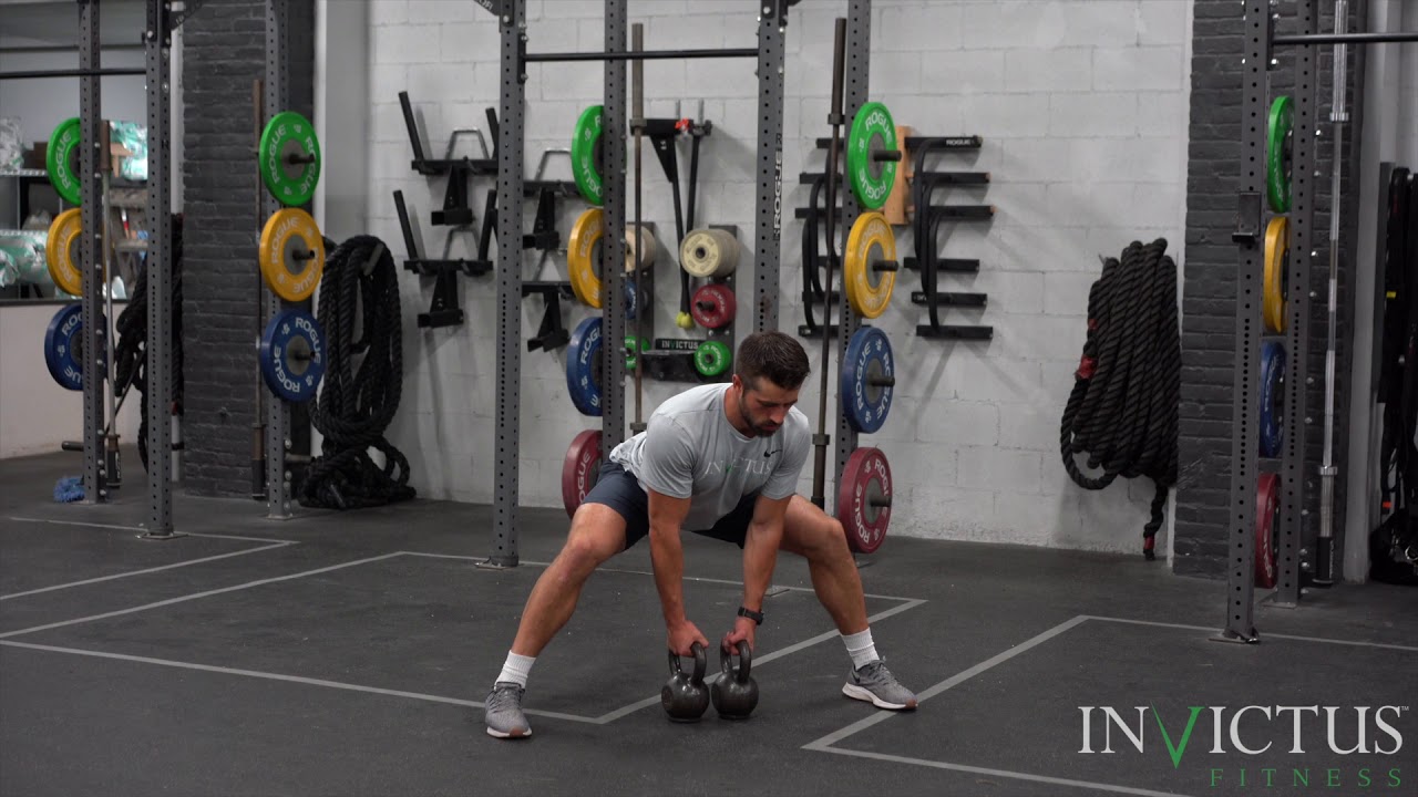 Sumo Stance Kettlebell Deadlifts - YouTube