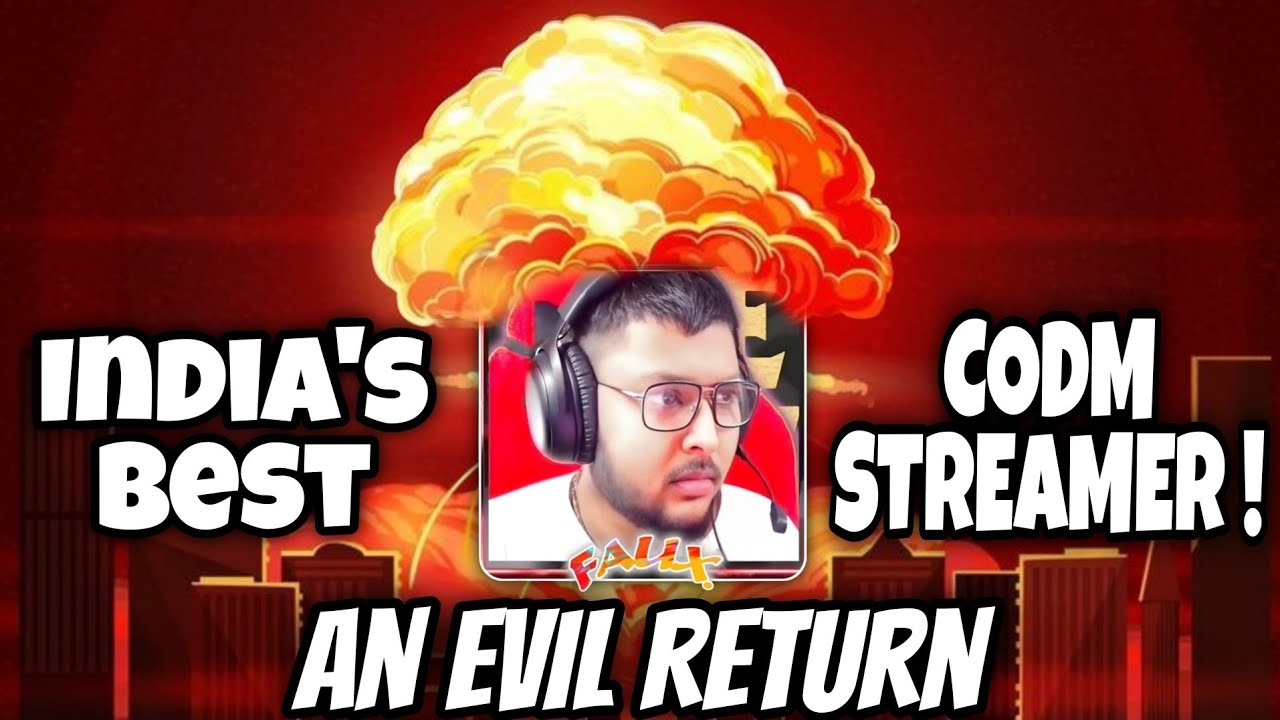 India's Best CODM Streamer made an Evil Return! - YouTube