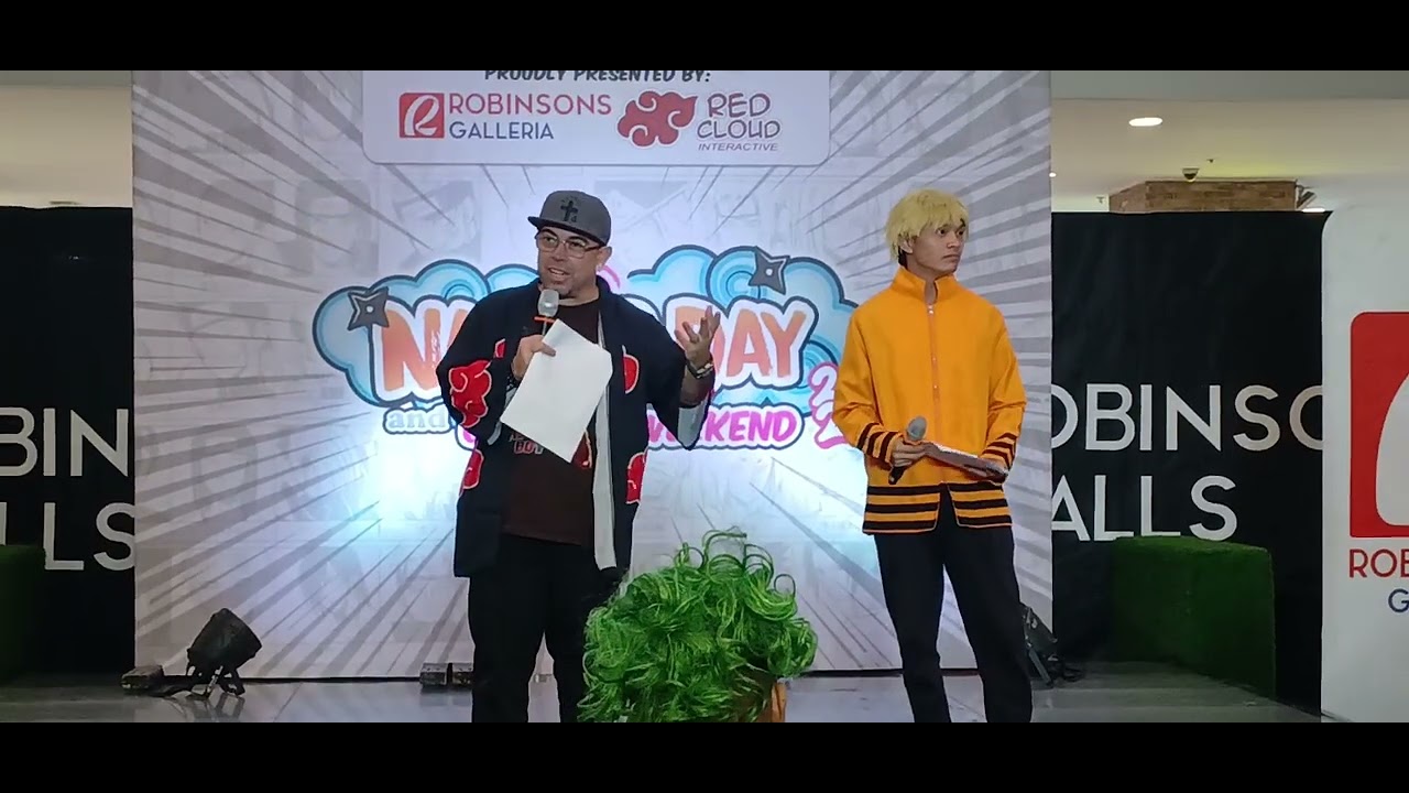 Calling out cosplayers on Stage | Naruto Day and Cosplay Weekend 2024 ...