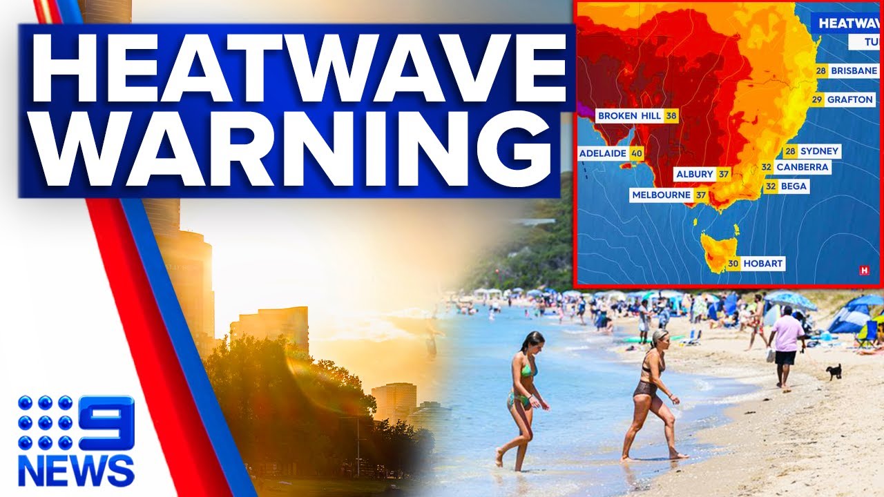 Three drownings as Victoria swelters through heatwave | 9 News ...