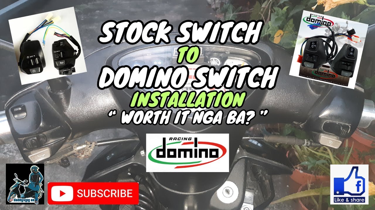 DOMINO SWITCH INSTALLATION | #miosporty #dominoswitch #kapositive - YouTube