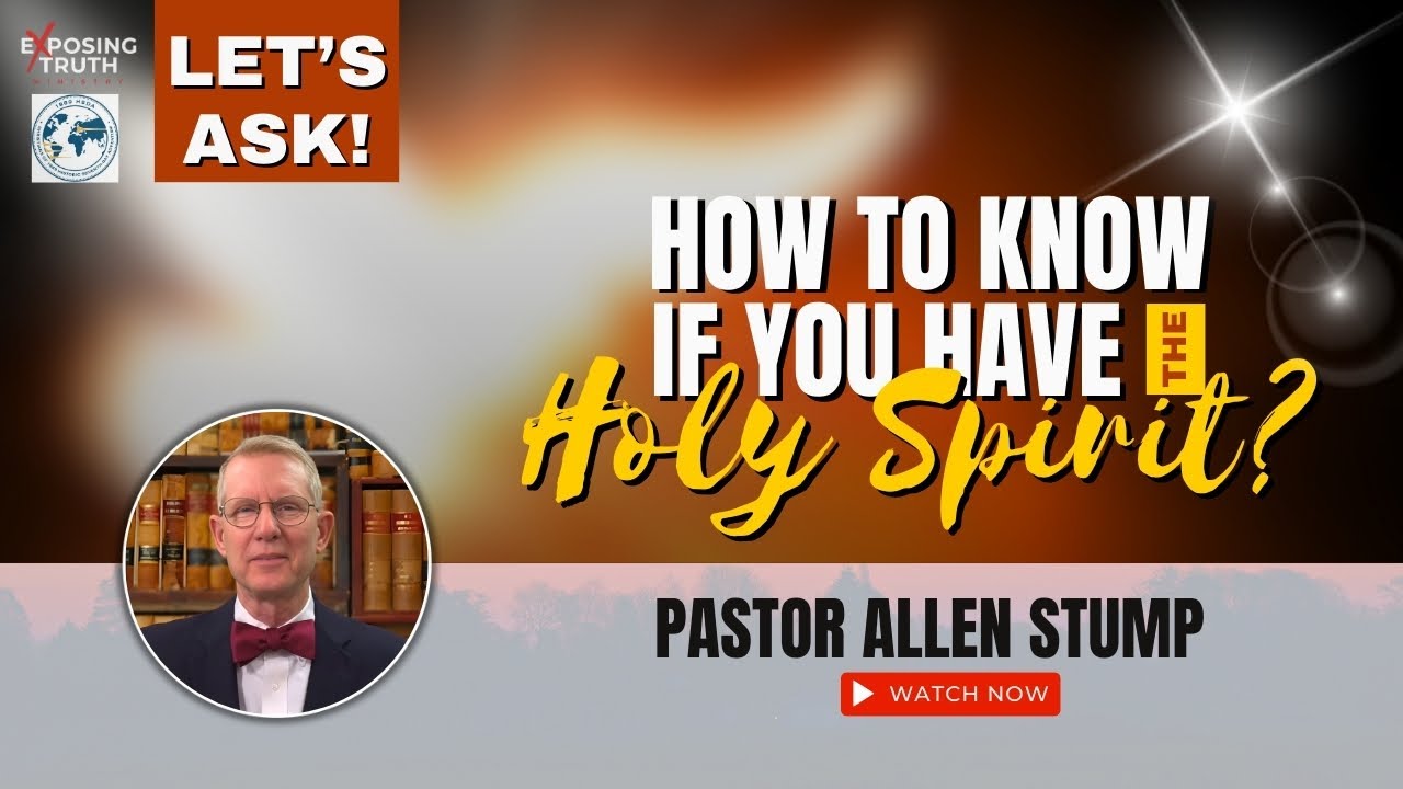Let's Ask! | How to Know If You Have the Holy Spirit? | Pastor Allen ...