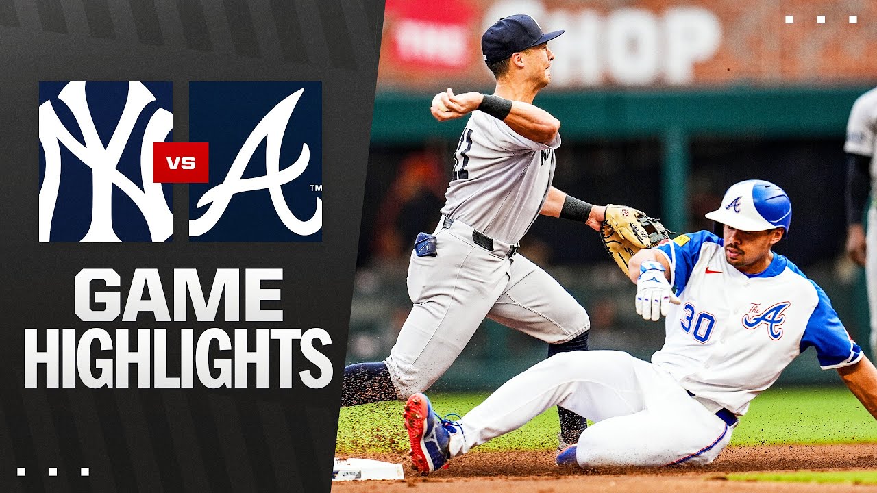 Yankees vs. Braves Game Highlights (7/19/25) | MLB Highlights - YouTube