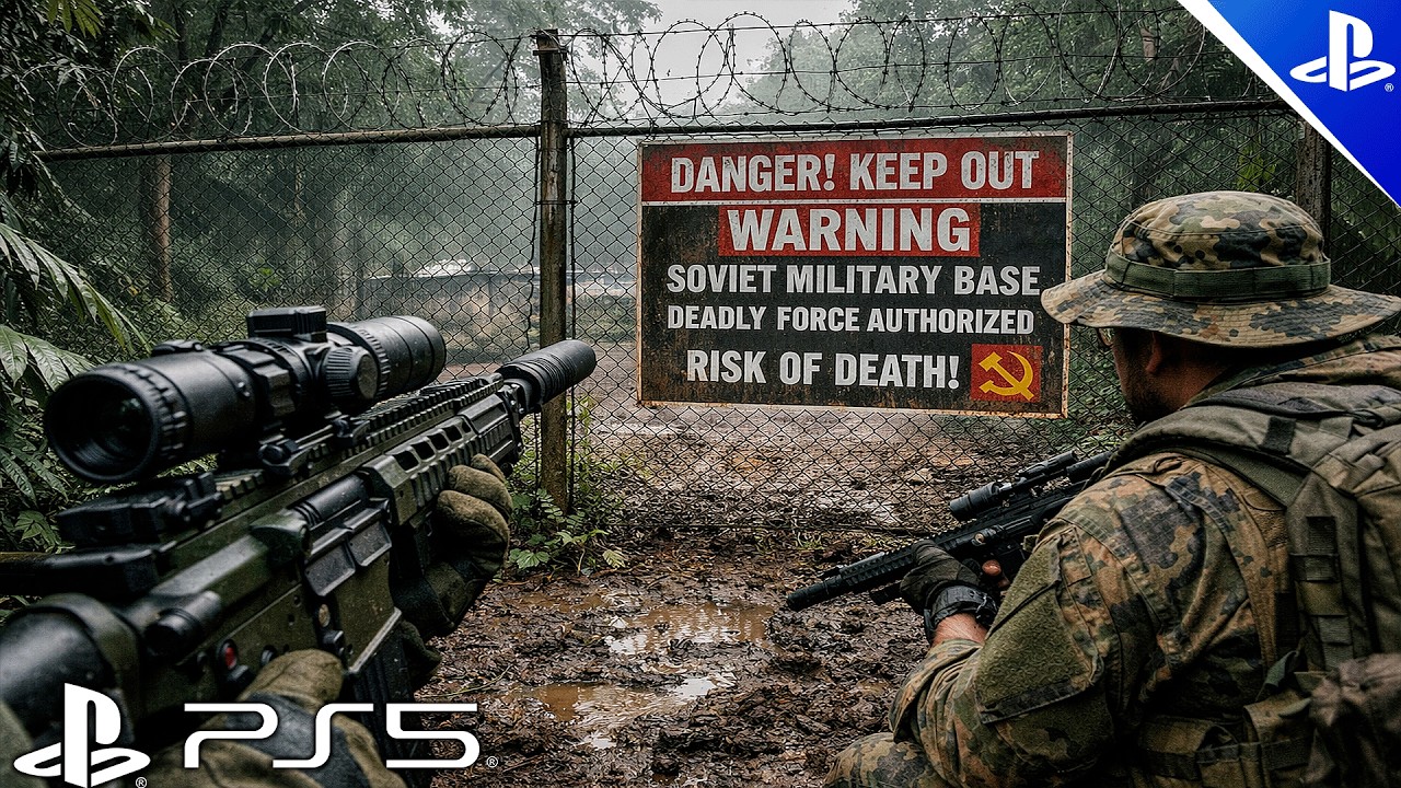 Stealth attack on the Soviet Military Base (PS5) Immersive ULTRA ...