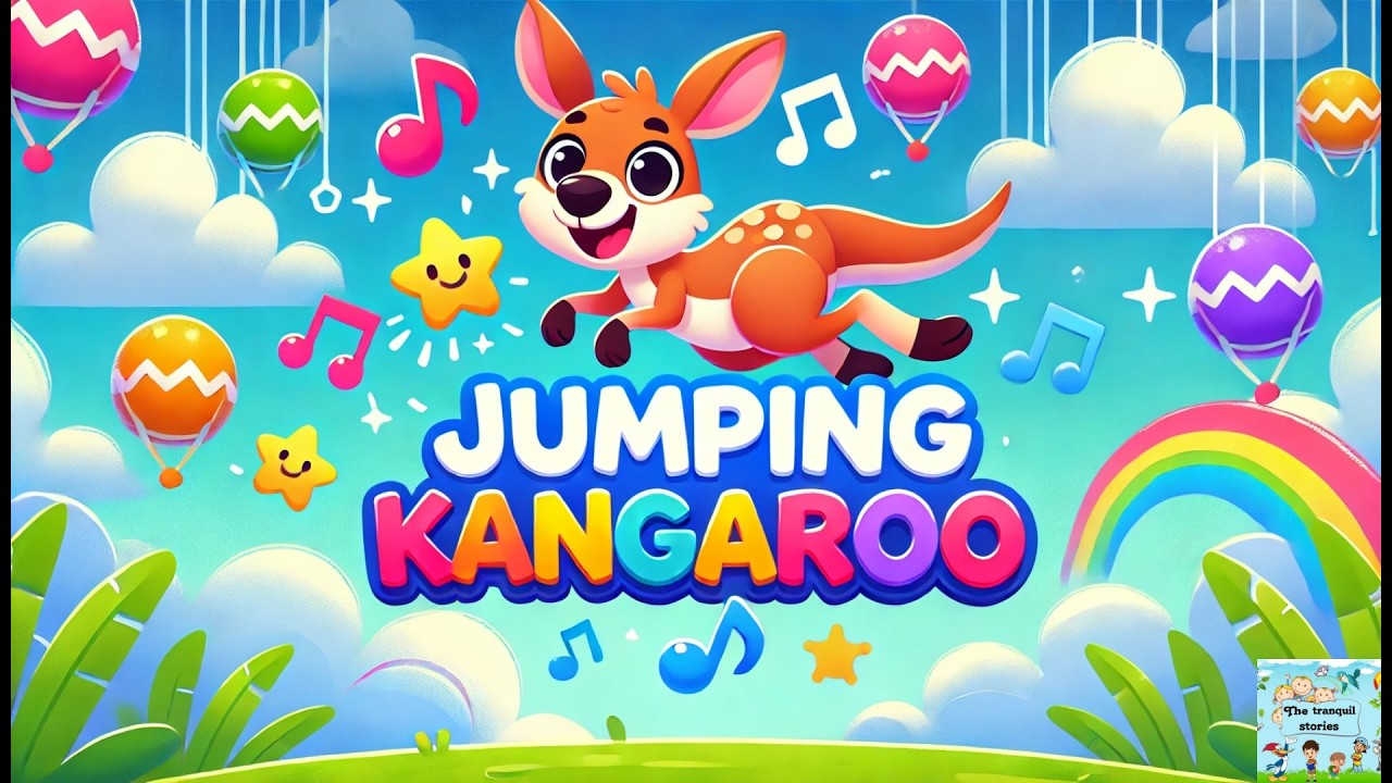 Jumping Kangaroo | Nursery Rhymes & Kids Songs | Newborn Baby Songs ...