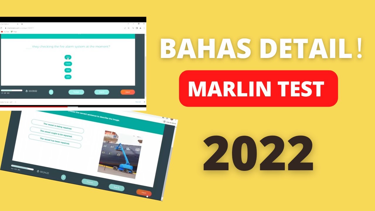 BAHAS GRAMMAR！ MARLIN TEST 2022 - YouTube