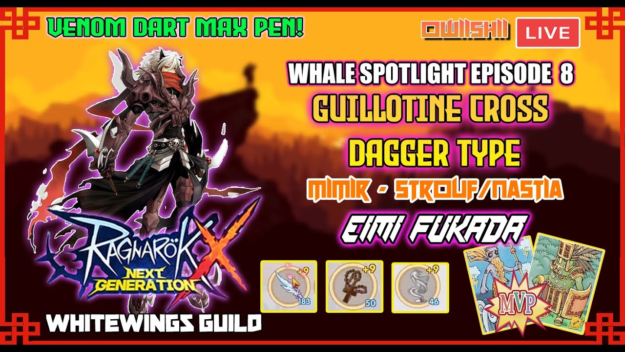 [ROX] WHALE SPOTLIGHT EP.8 GUILLOTINE CROSS MAX PENETRATION 1 HIT ...