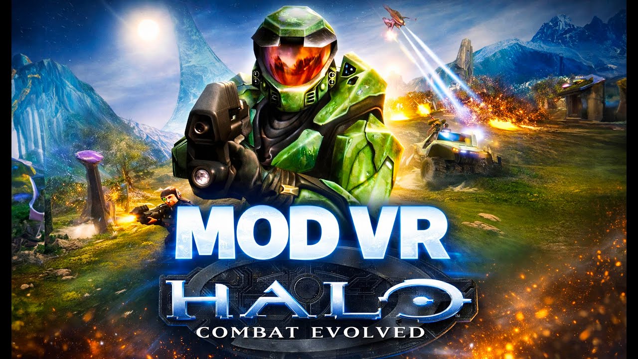 HALO : COMBAT EVOLVED en VR 💥 Le MOD PCVR de Qualité ! - YouTube