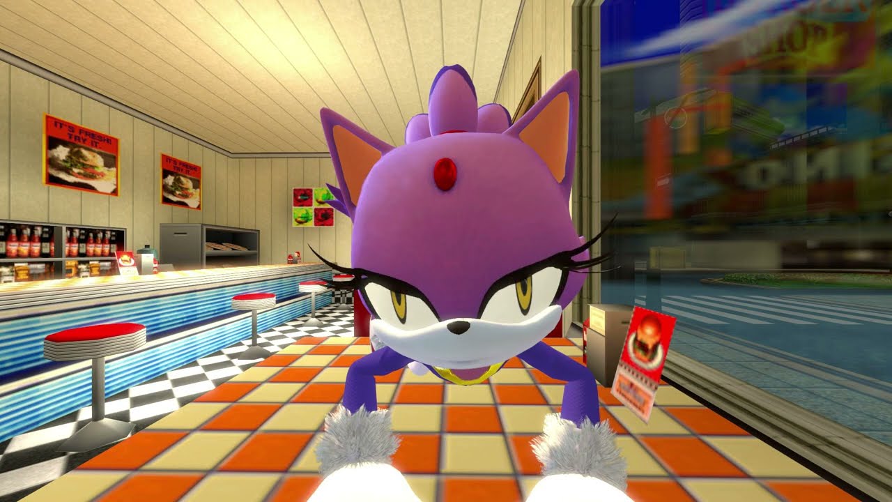 Date with Blaze the Cat[SFM Sonic animation] - YouTube